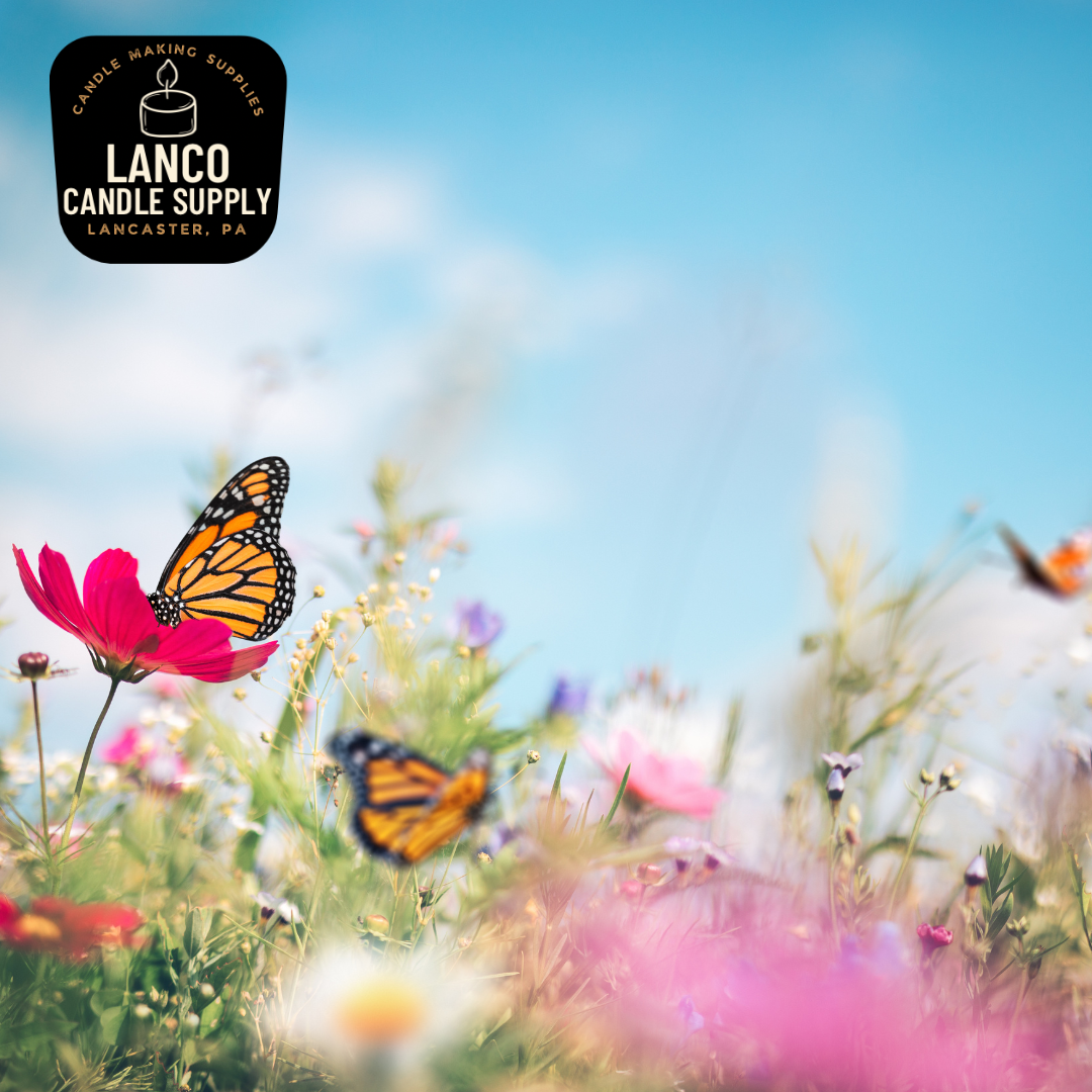 Butterfly Garden | Honeysuckle Jasmine Peach Nectar Raspberry Fragrance – Lanco Candle Supply
