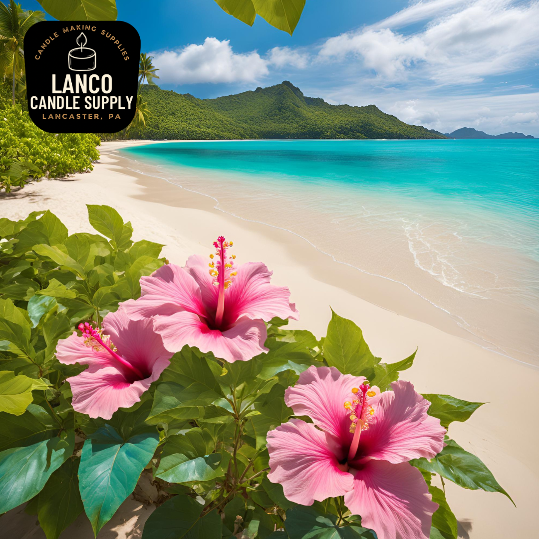 Aloha Vanilla | Tropical Vanilla Hibiscus Candle Fragrance Oil – Lanco ...
