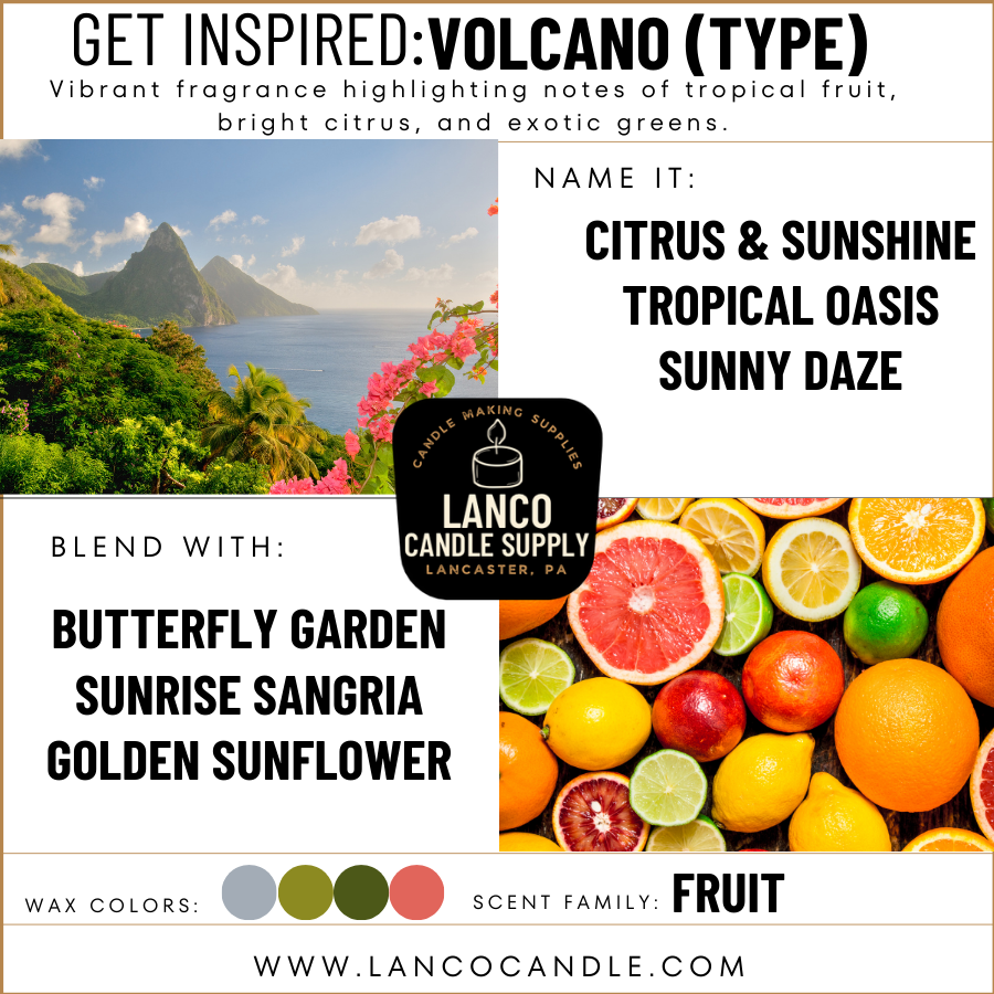 Volcano (Type) Capri Blue | Candle Making Fragrance Oil