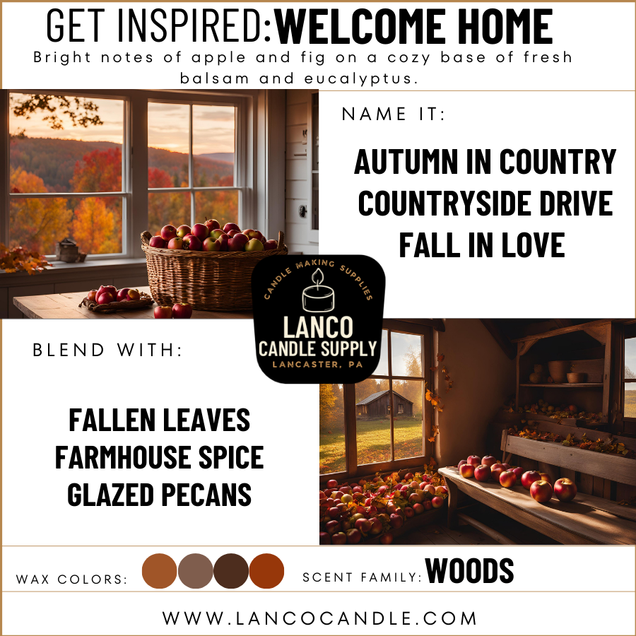 Welcome Home | Apple Balsam Eucalyptus Candle Fragrance Oil – Lanco ...